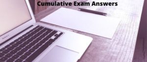 Cumulative Exam Answers: Tips to get Edgenuity Exam Answers
